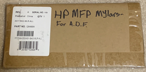 Q6496A HP ADF Mylar Sheets New | eBay