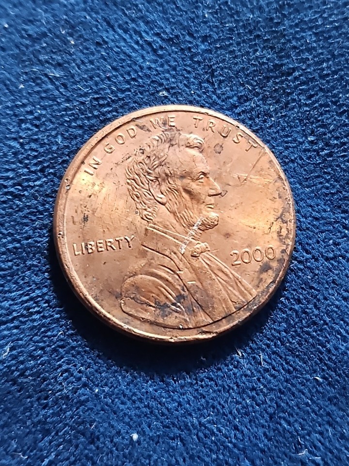 2000 Error Lincoln memorial cent, off center strike. ( 1 Coin ) | eBay