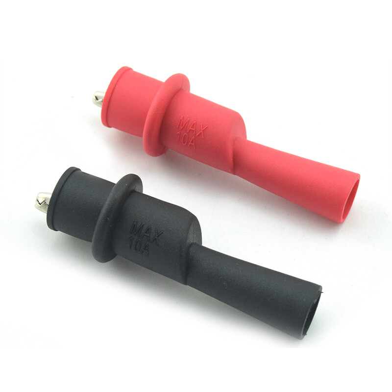 1Pair Multimeter Alligator Clip Universal Accessories Capacitor Clamp ...