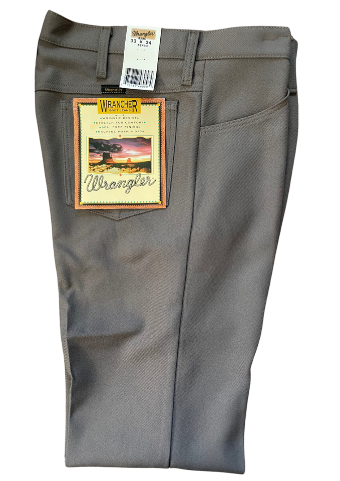 NWT Men's Wrangler® Wrancher Birch 82BH Polyester Jean Pants Multi Size ...