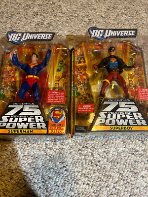 DC Universe Classics SUPERBOY & Superman 75 Years of Super Powers NIB ...