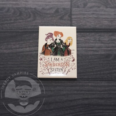 Halloween Themed Hocus Pocus Sanderson Sisters | Rectangle Fridge ...