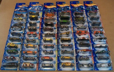 Various Blue Card Hot Wheels (2001-2005)~You Choose Your Own~*Shipping ...