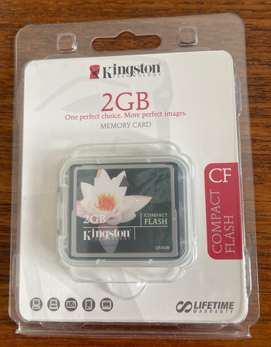 NEW Kingston 2GB Compact Flash (Sealed Package, Box of 40 each) | eBay