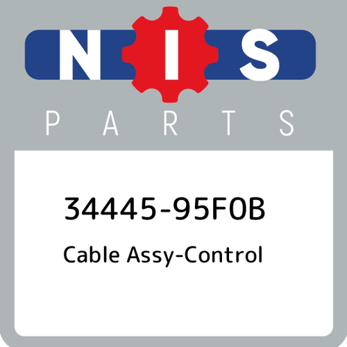 34445-95F0B Nissan Cable assy-control 3444595F0B, New Genuine OEM Part ...