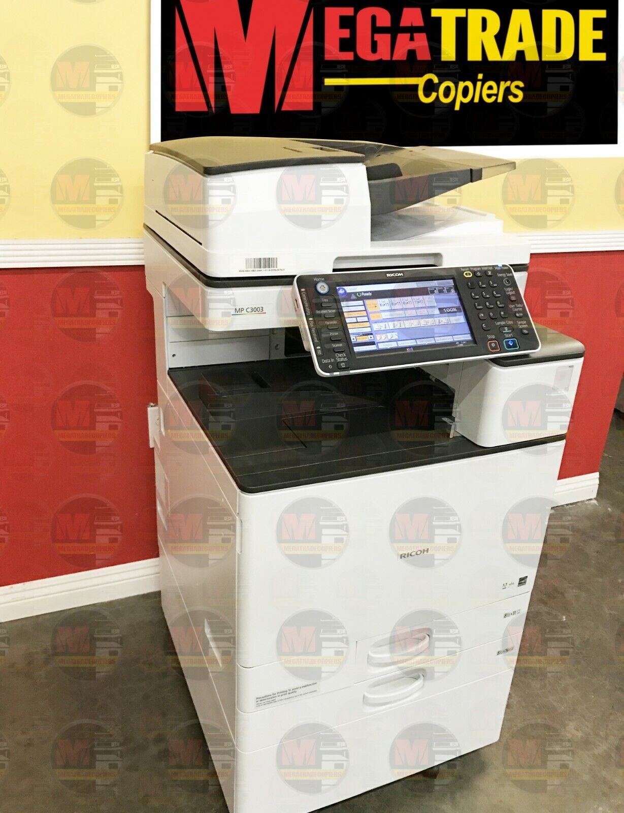 Ricoh Aficio MP C3003 Color A3 Laser Multifunction Printer Copier ...