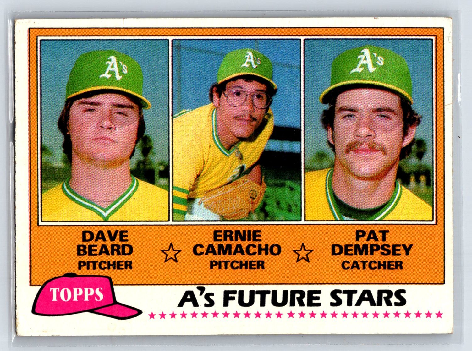 1981 Topps #96 Future Stars Dave Beard Oakland Athletics RC | eBay