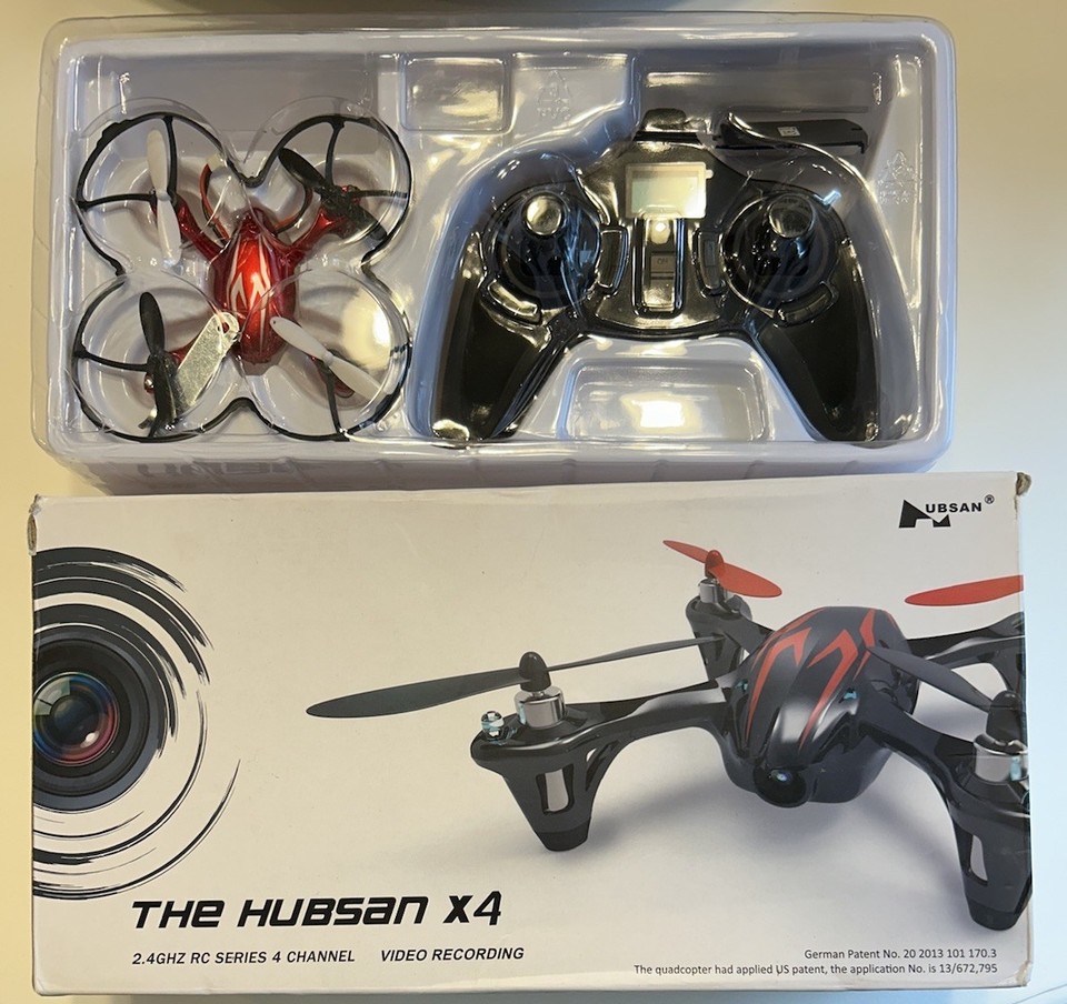 The Hubsan X4 R/C Micro Quad Copter 2.4GHZ Red | eBay