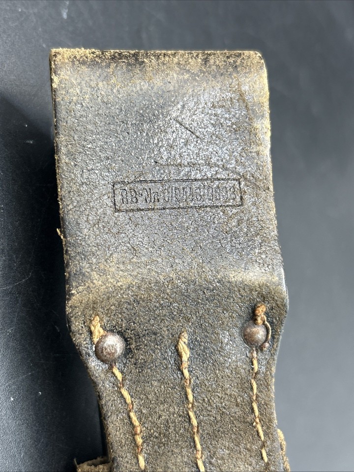 Vintage WW2 WWII German WKC M1884 K98 Mauser Bayonet w/ Scabbard & Frog ...