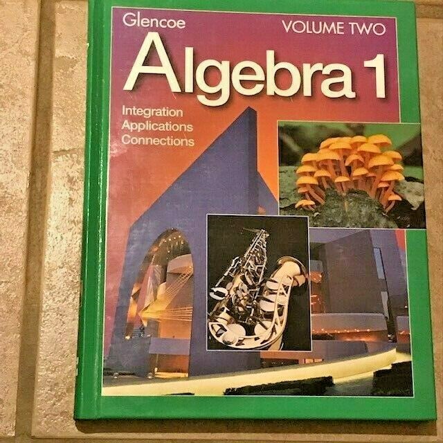 Glencoe Mathematics Algebra 1 Textbook Answers Glencoe McGraw Hill