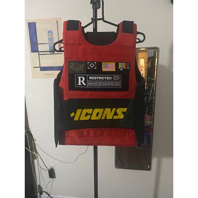 Hudson Outerwear ICONS Red Bulletproof *STYLE* Vest | eBay