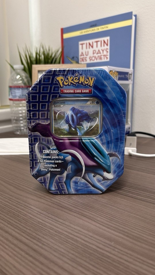 Pokémon HGSS Legendary dogs Tins Entei Raikou Suicune Vintage Pokemon ...