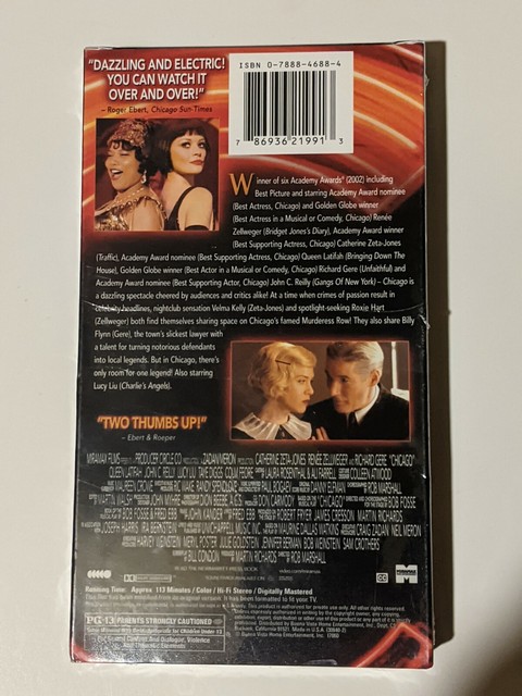 Chicago (VHS, 2002) for sale online | eBay