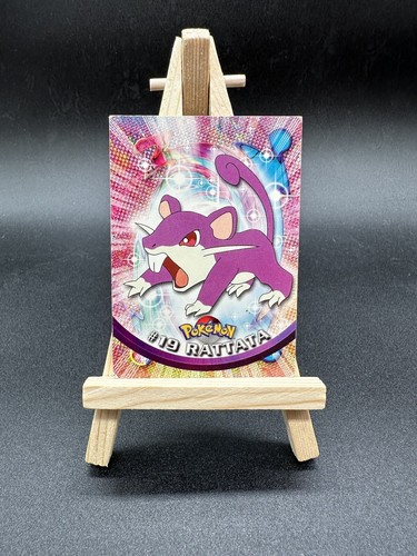 Pokemon Topps series 1 #19 Rattata Blue Logo | eBay UK