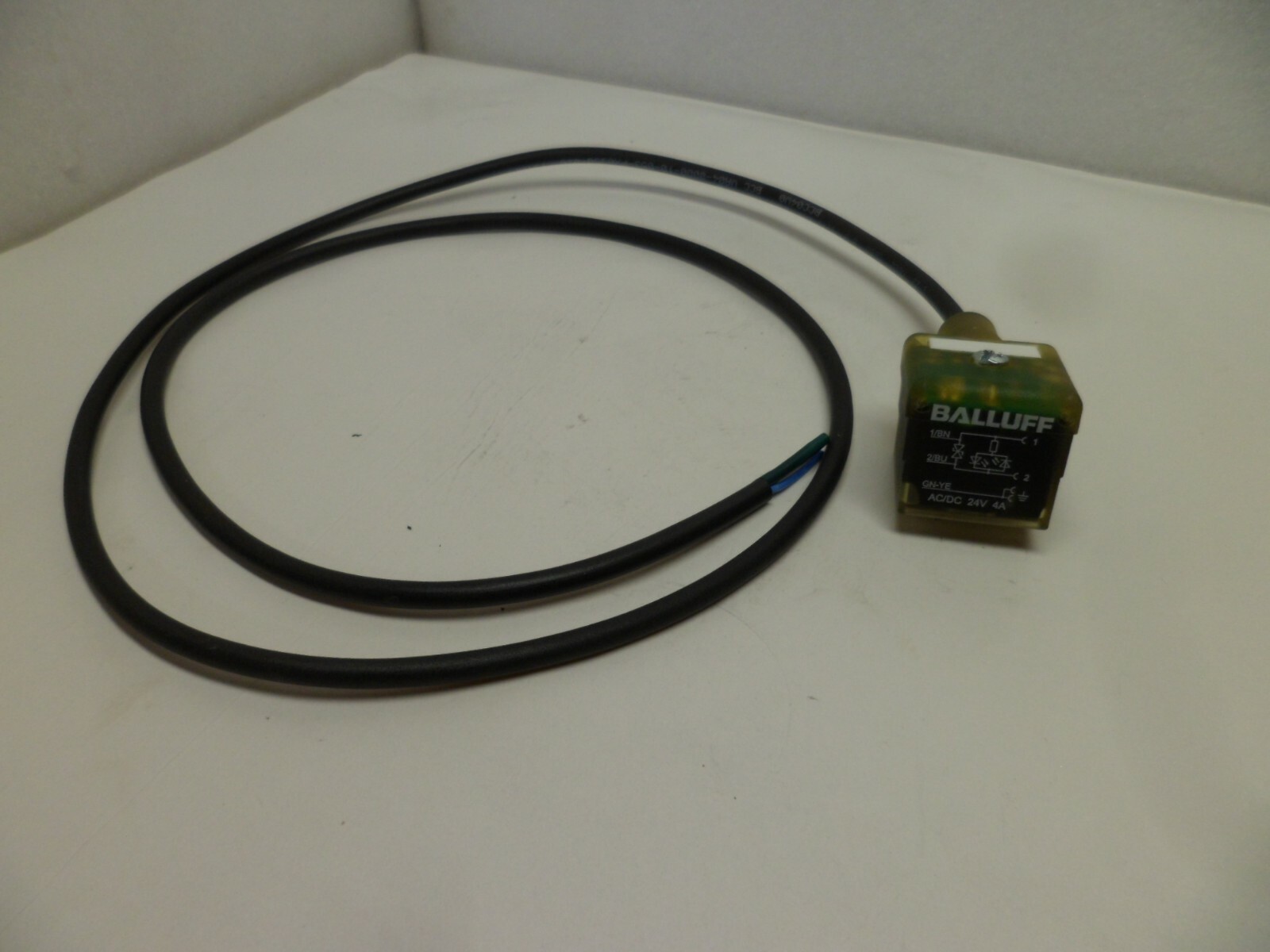 BALLUFF BCC VA04-0000-10-053-PX0350-020 SOLENOID CABLE BCC04W0 AC/DC ...