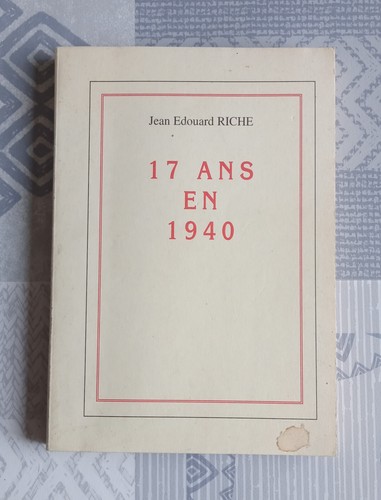 17 ans en 1940 ( Jean Edouard Riche ) | eBay