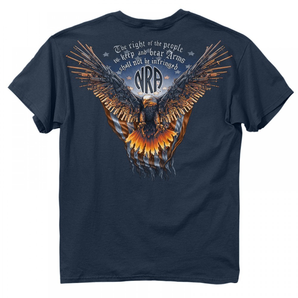 Buck Wear T-Shirt NRA The Right of People To Bear Arms, Gun Rifle ...