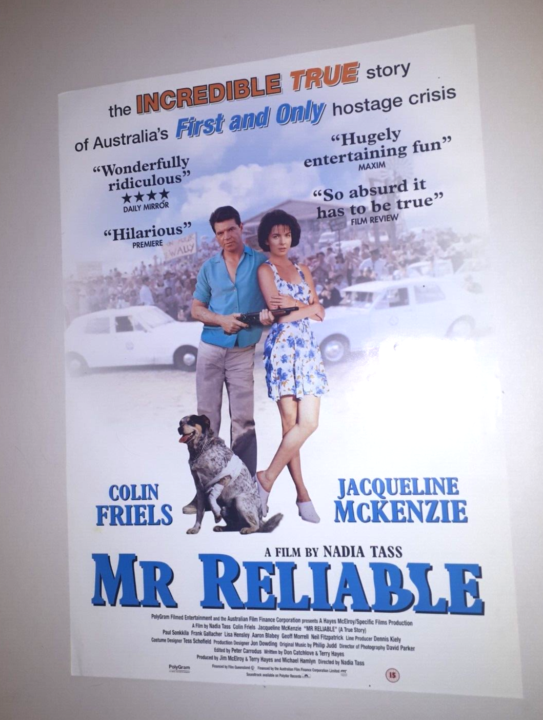 MR RELIABLE 1996 Video Shop ORIGINAL POSTER VHS 42x59.4cm | eBay
