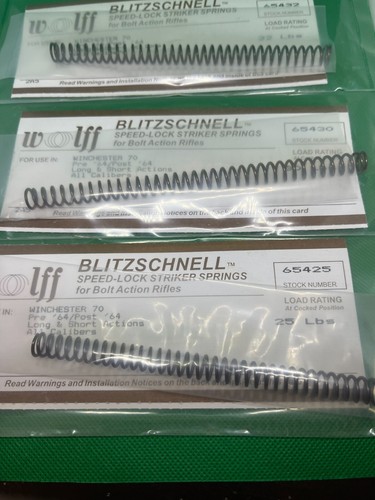 Winchester 70 Blitzschnell Speed-Lock Striker Spring by WOLFF | eBay