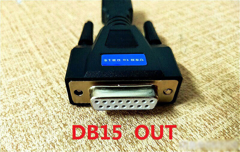 USB to DB15 Neogeo Supergun Game Controller Adapter pad MVS CBOX Jamma ...