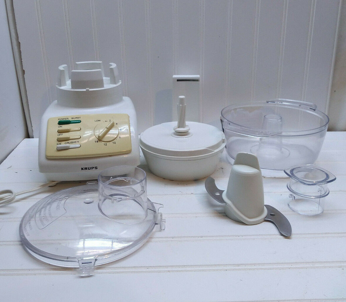 Krups Blender Food Processor Ice Crusher Power X Plus Combi Chopper | eBay