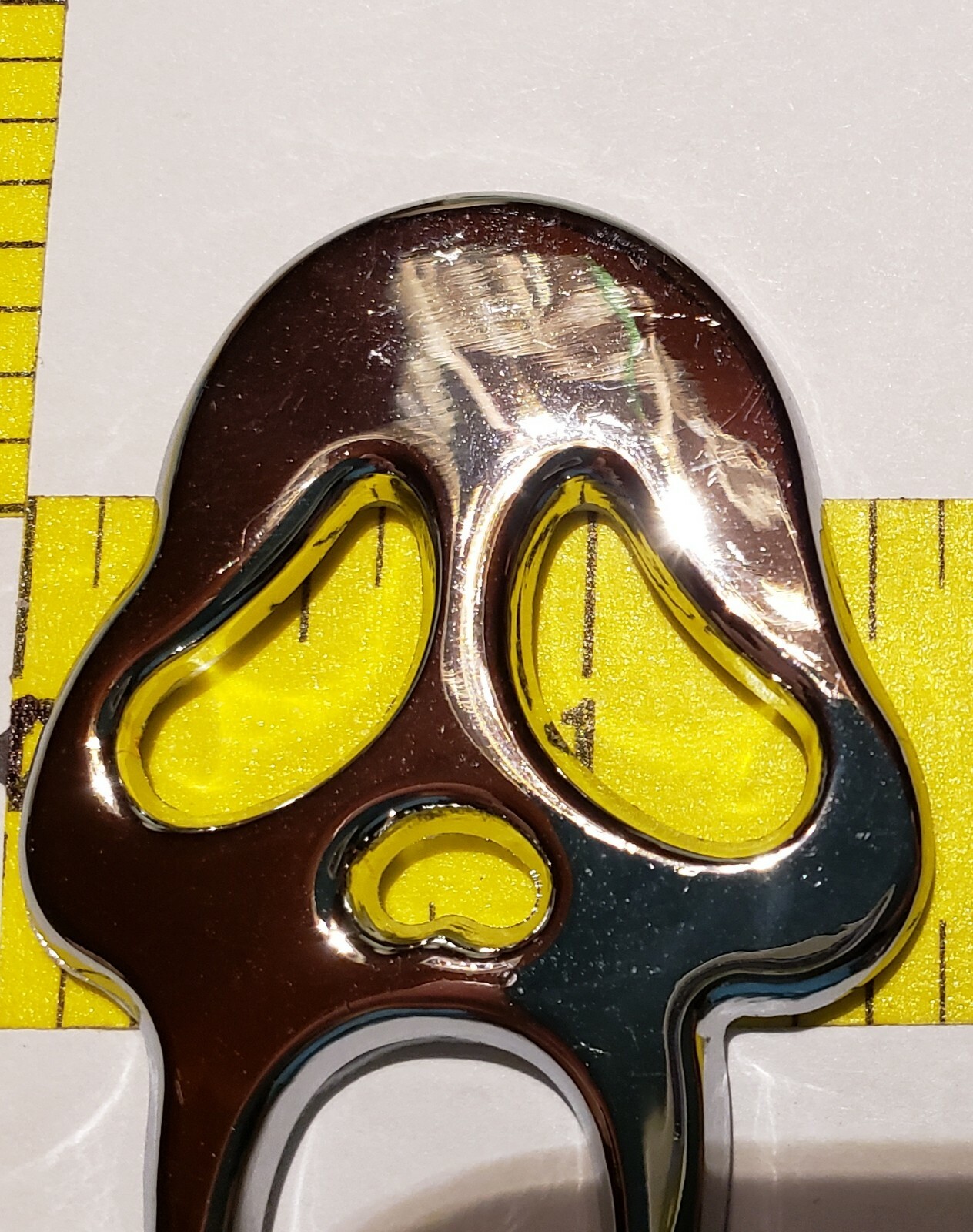 x1 3D l Scream Skull Car Emblem Badge For any car toolbox or computer ...