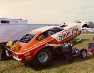 "Tom Hoover" 1974 Chevy Vega "Showtime" NITRO Funny Car PHOTO! #(14) | eBay