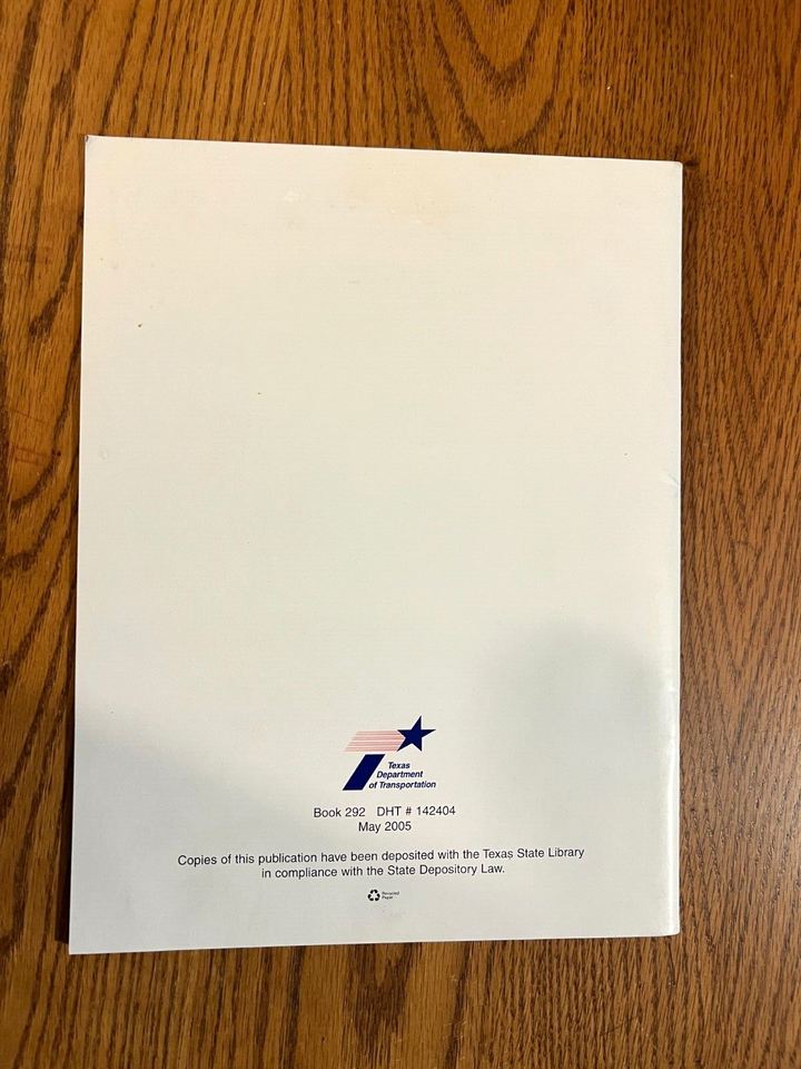 May 2005 Department Strategy Texas License Plates Booklet TDOT | eBay