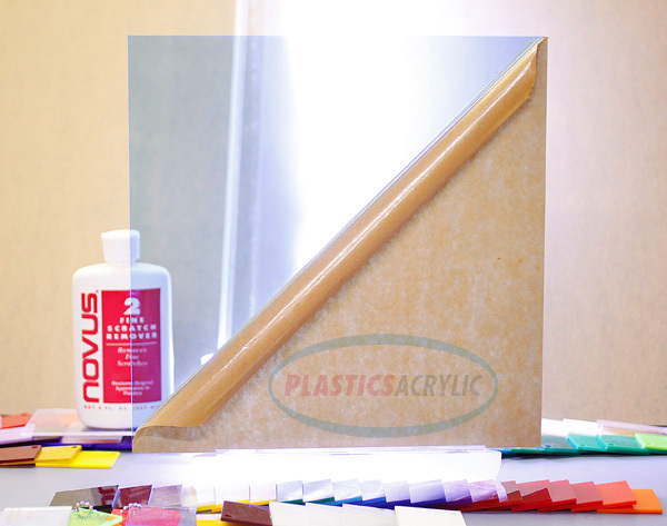 2069 Light-Blue Transparent Acrylic Plexiglass sheet 1/8" x 12" x 24 ...