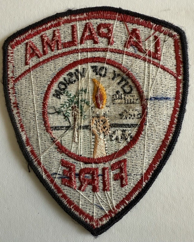 La Palma Orange County CA California Fire Department Dept Patch ...