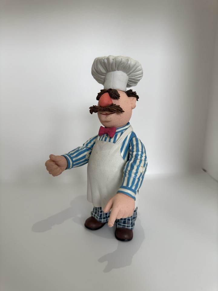 SWEDISH CHEF in SWEDISH KITCHEN Palisades playset Muppet Show 2003, No ...