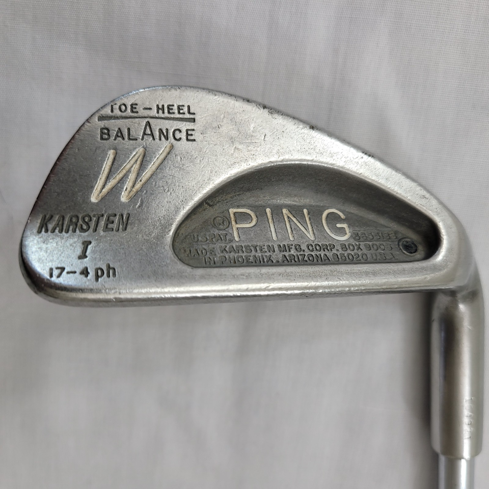 Ping Karsten I Black Dot Pitching Wedge Toe Heel Balance 17-4ph Steel ...