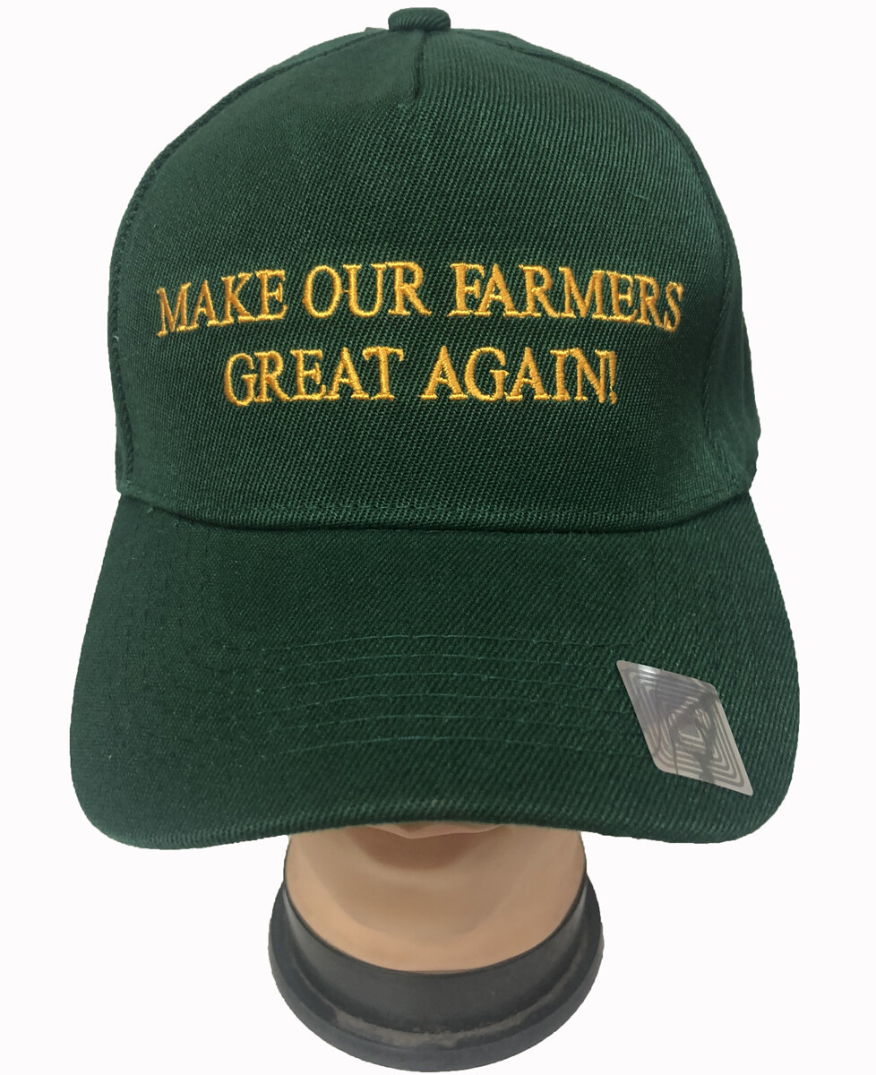 MAKE OUR FARMERS GREAT AGAIN TRUMP Embroidered Adjustable Baseball Cap ...