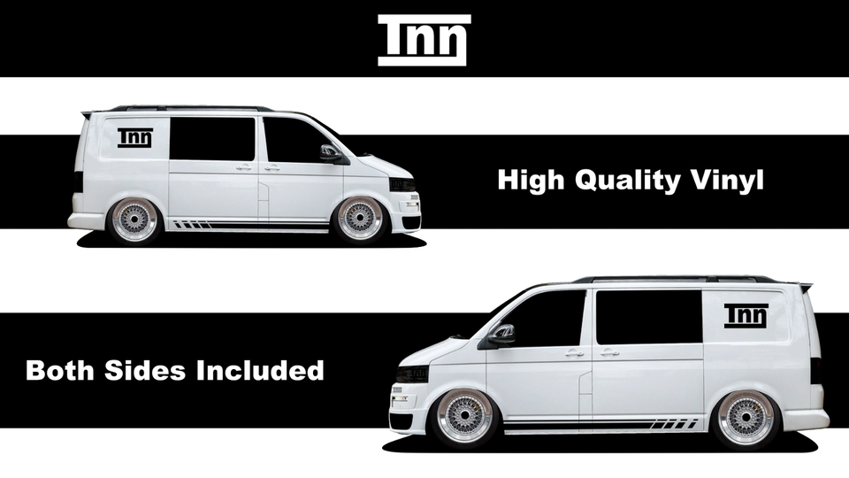 Side Stickers For VW Volkswagen Transporter T5 T6 T4 Sticker Decal ...