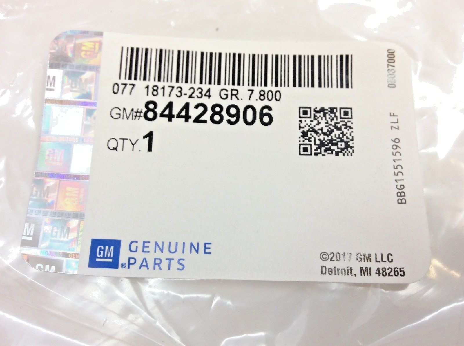 2019 GMC Sierra 1500 Front Bumper License Plate Bracket new OEM ...