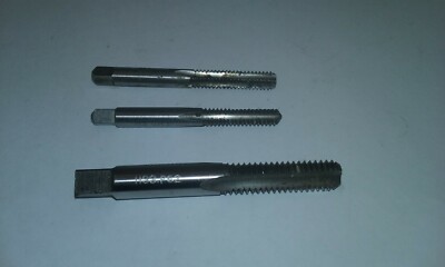 BSA TOOLS 3/8 x 16 NC HSS P62 & (2) BAY STATE 1/4 - 20 NC HS GH3 (LOT ...