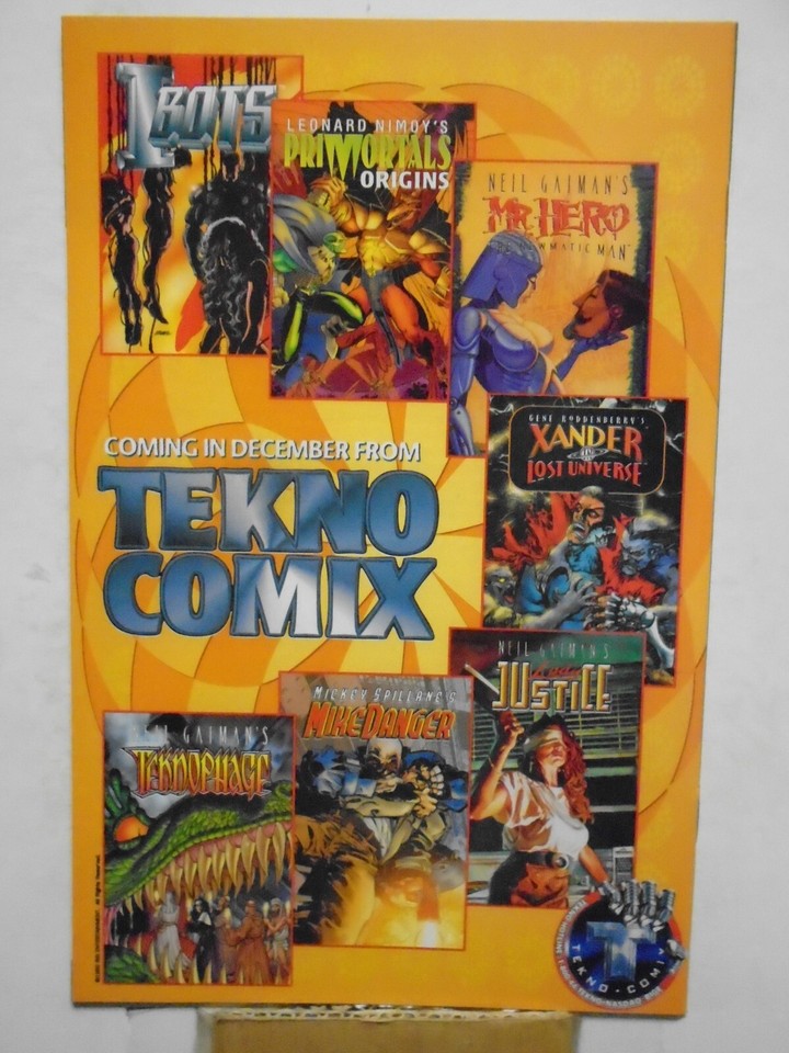 MR. HERO: THE NEWMATIC MAN #13 (1996) Adam Cain, Prima, Marc Sasso ...