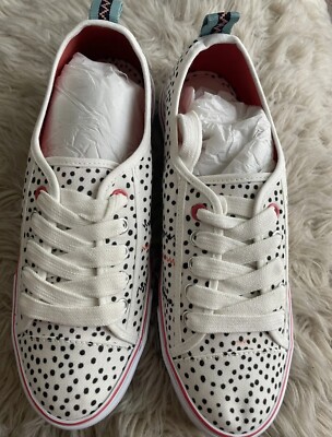 White Stuff Women's UK 6 Piper Black White Plimsoll Trainers Ladies ...