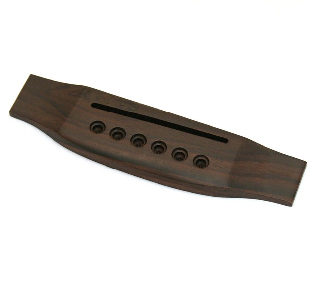 - Lefty Left-handed Acoustic Guitar Bridge 1mm Oversized Rosewood for ...