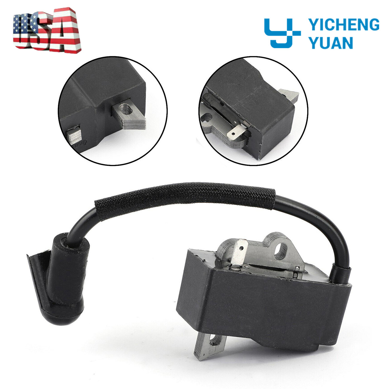 Ignition Coil For Homelite 38cc 33cc 45cc Chainsaw 300953003 300953001 ...