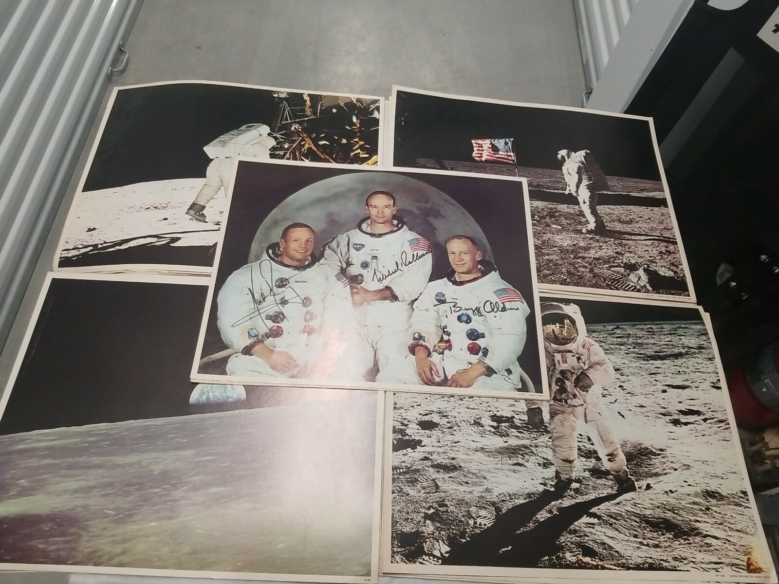 Lot of 5 Vtg Apollo 11 Posters 21" x 17" | eBay