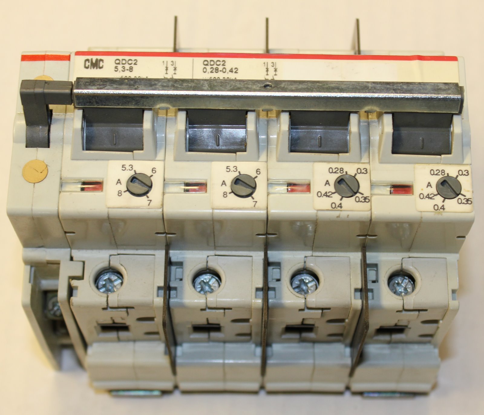 CMC Circuit Breaker, QDC2 (5,3-8) AND (0,28-0,42), (Lot of 3 ) | eBay