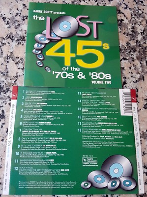 Barry Scott Lost 45s 70s 80s Vol. 2 RARE CD Diesel George Baker LeRoux ...