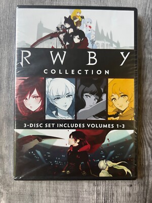 Rwby Collection Volumes 1-3 (Brand New DVD) | eBay