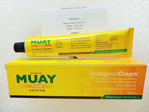 100 g x 12 Namman Muay Cream Thai Balm Boxing Creme Analgesic Massage ...