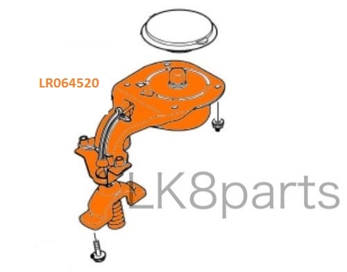 Land Rover Spare Tire Wheel Winch Range Sport LR3 LR4 LR064520 LR024145 ...