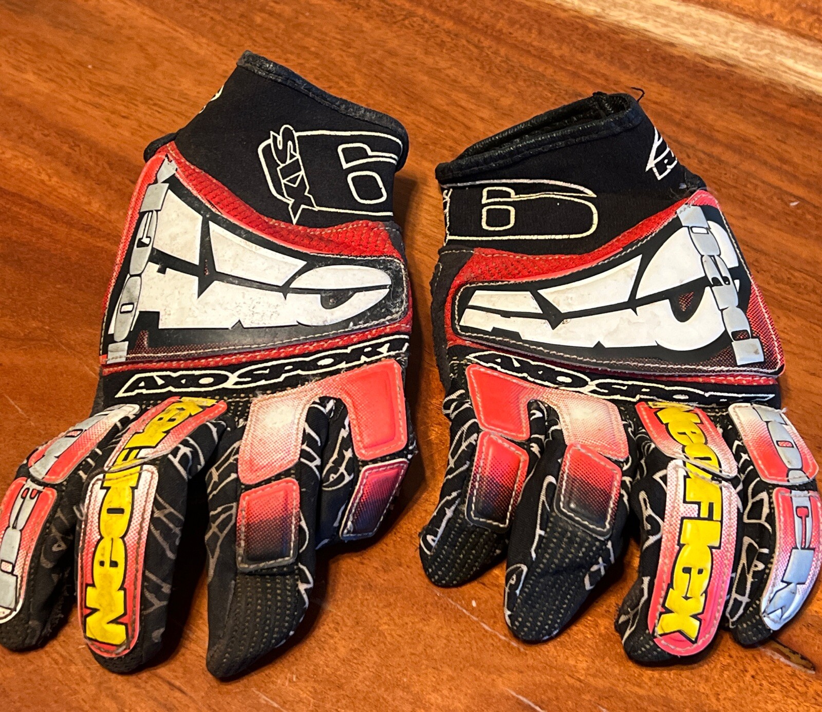 Vintage AXO Motocross Gloves | eBay