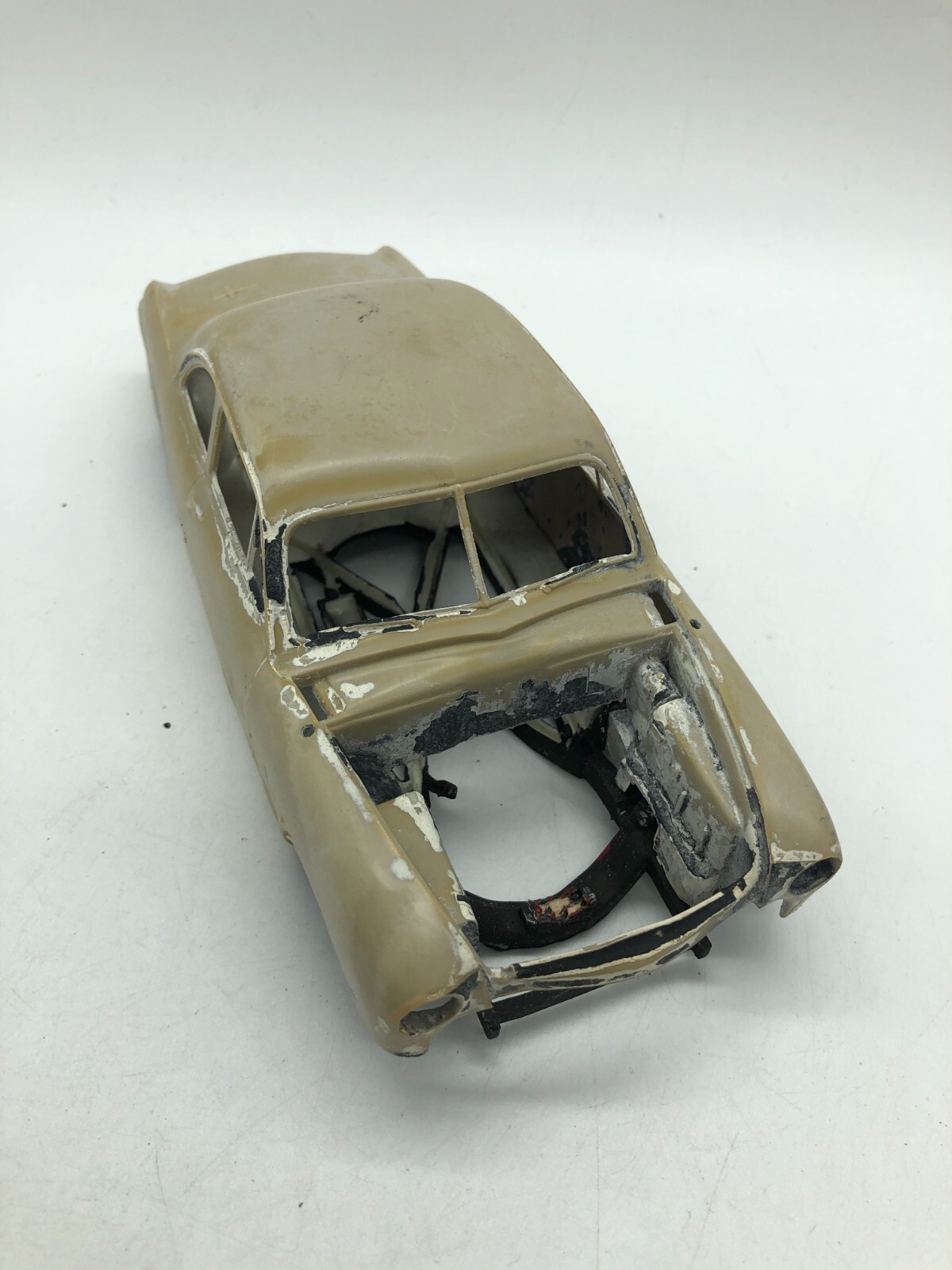 Vintage Model Car Kit Lot - Partially Built/Painted/Misc - For Parts ...