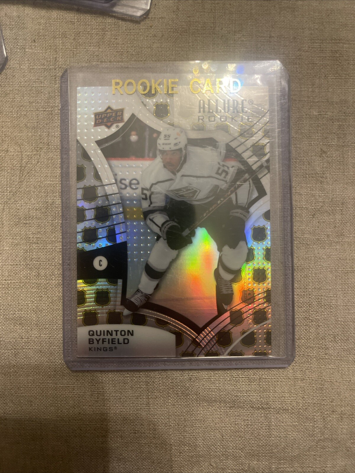 2021-22 Upper Deck Allure ROOKIE NHL Shield 1917 QUINTON BYFIELD #150 ...