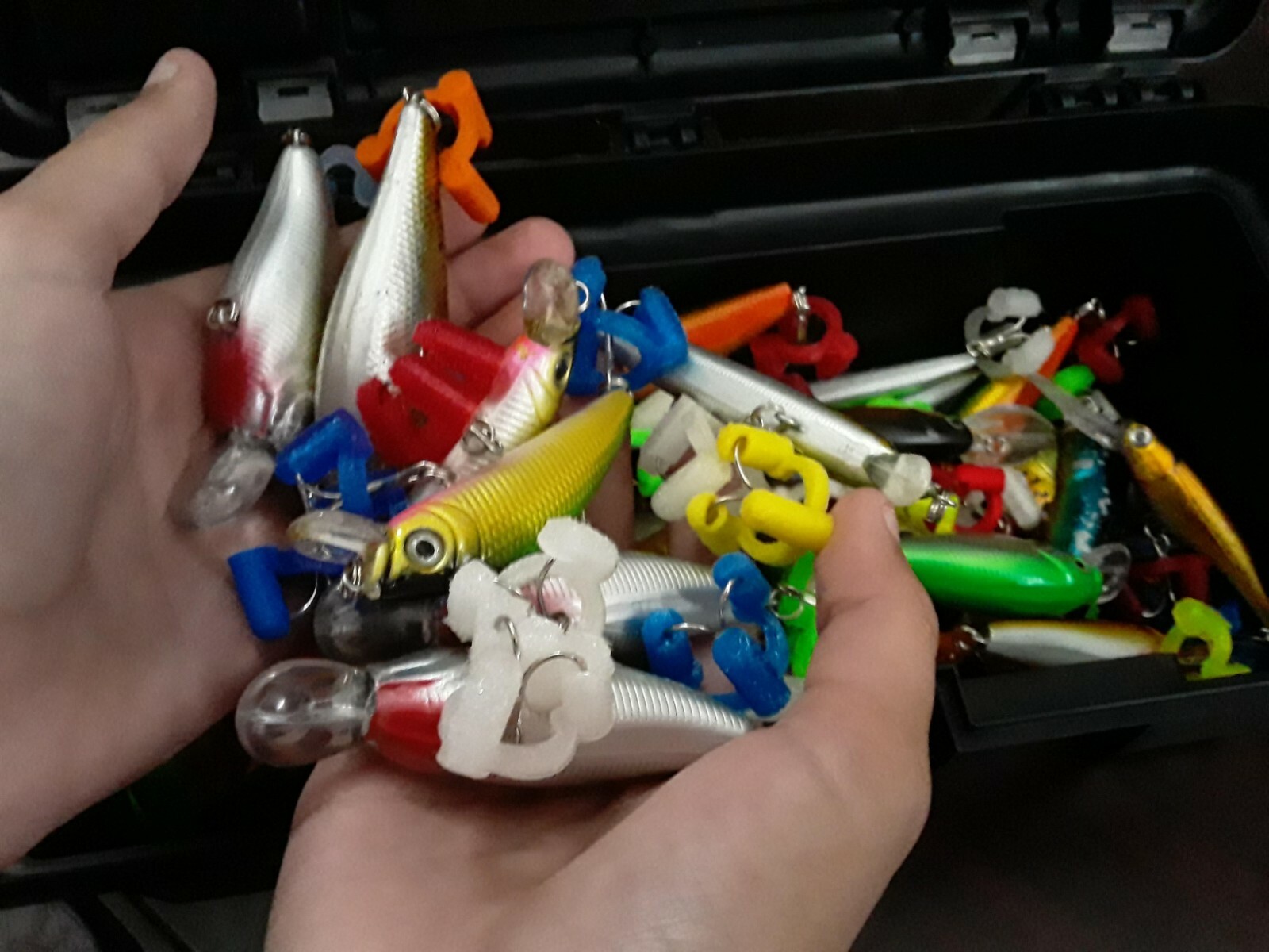 Fishing Treble Hook Guard Safety Cover Caps ONE-SIZE-FITS first 10 ...